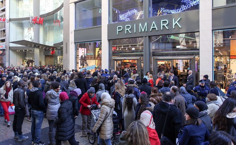 Opening Primark Brussel zorgt voor chaos